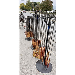 Set of two (2) Extra Long Heavy Duty Hot Dog Marshmallow Roasting Sticks Forks Campfire USA Made