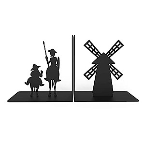 Bookends Quijote/Bookend/Book Holder/Book Stand/Book End/Bookends/Book Ends/Decorative Bookends/Decorative Bookends/Office Bookends