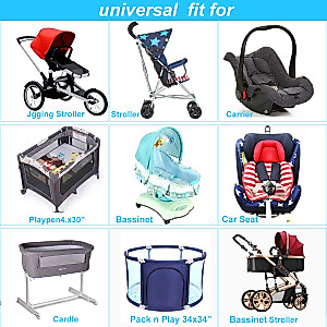 Mosquito Net for Baby Stroller | Bug Net for Infant Carriers Car Seats Cradles, Crib, Pack and Play, Bassinet, Playpen | Premium Infant Protection net for Summer Infant, Graco, Baby Jogger, Chicco