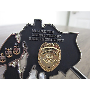 United States Navy Master at Arms k9 Canine CPO Challenge Coin