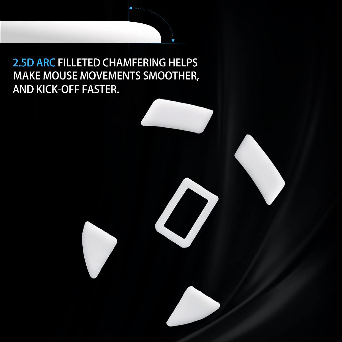 Esports Tiger ICE Mouse Feet for Razer Viper Ultimate