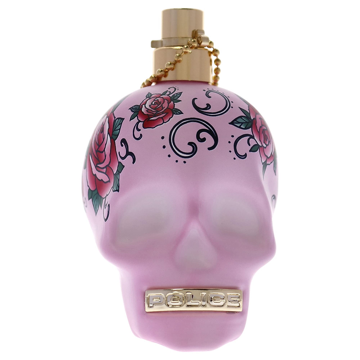 POLICE To Be Tattooart For Woman - Fragrance For Women - Floral Fruity Gourmand Scent - Creamy Sandalwood And A Powdery-Sweet Marshmallow Accord - Eye-Catching Skull Bottle - 2.5 Oz EDP Spray
