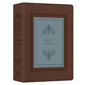 The KJV Study Bible - Large Print - Indexed [Teal Inlay] (King James Bible)