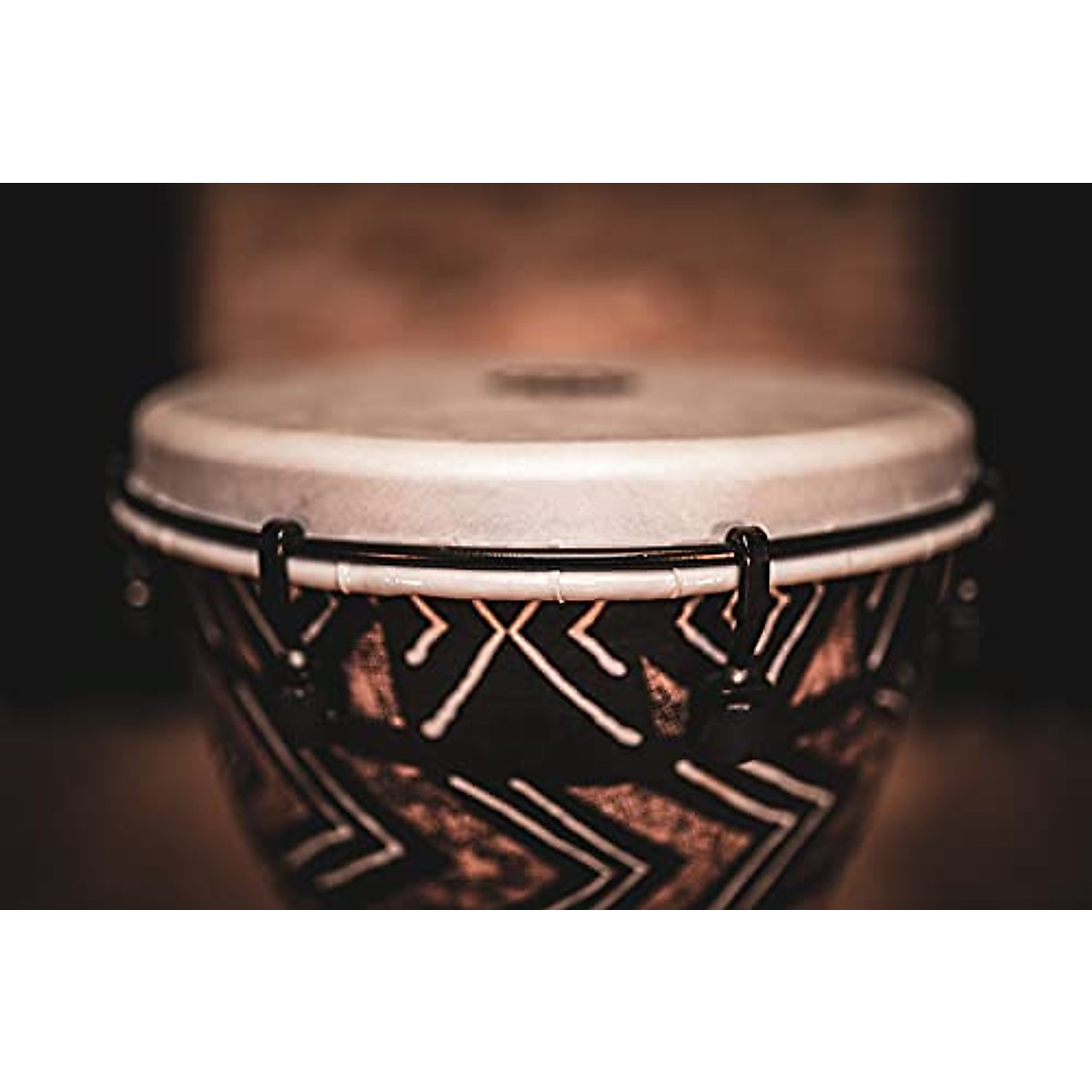 Meinl Percussion Djembe Hand Drum Circle Instrument with Synthetic Shell and Head, Alpine Series — NOT Made in China — Easy Tuning, 2-Year Warranty (ADJ12-KA)
