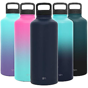 Simple Modern Water Bottle, 84oz Lid, Deep Ocean