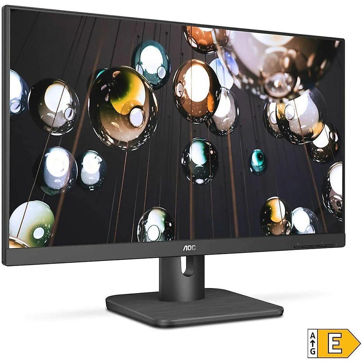 AOC Essential-line 24E1Q 23.8" Full HD LED Matt Flat Black Computer Monitor
