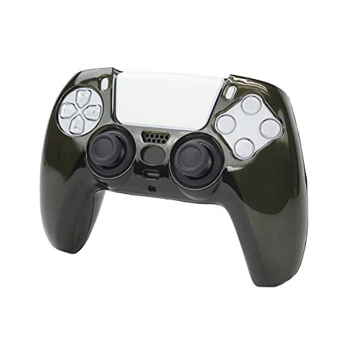 PS5コントローラ用保護カバー『クリスタルカバー5(クリアブラック)』 - PS5