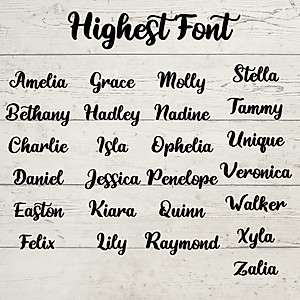 Personalized Custom Wood Name Sign, Nursery Name Sign, Family Name Signs, Choice of Size & Fonts!