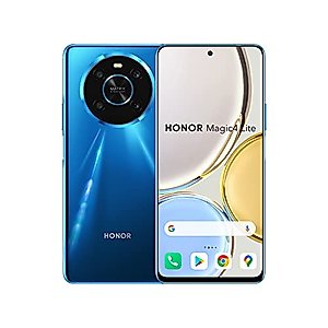 Honor Magic4 Lite 4G Dual-SIM 128GB ROM + 6GB RAM (GSM only | NO CDMA) Factory Unlocked 4G Smartphone (Midnight Black) - International Version