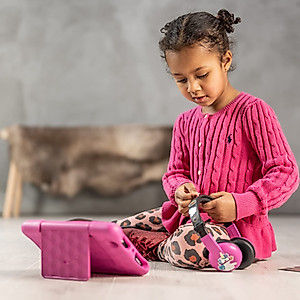 Made for Amazon Volume Limiting Bluetooth BuddyPhones, PlayTime in Pink. Ages (3-7)