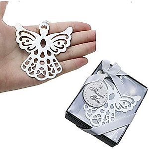 10 Pack Bookmarks for Women，Bookmarks，Book Lovers Collection Angel Bookmark Favors,Bookmarks for Book Lovers， Angel Favors, Wedding Favors and Gifts