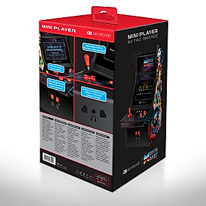 My Arcade Data East Classics Mini Player - 10 Inch Retro Arcade Machine Cabinet - Includes 35 Games