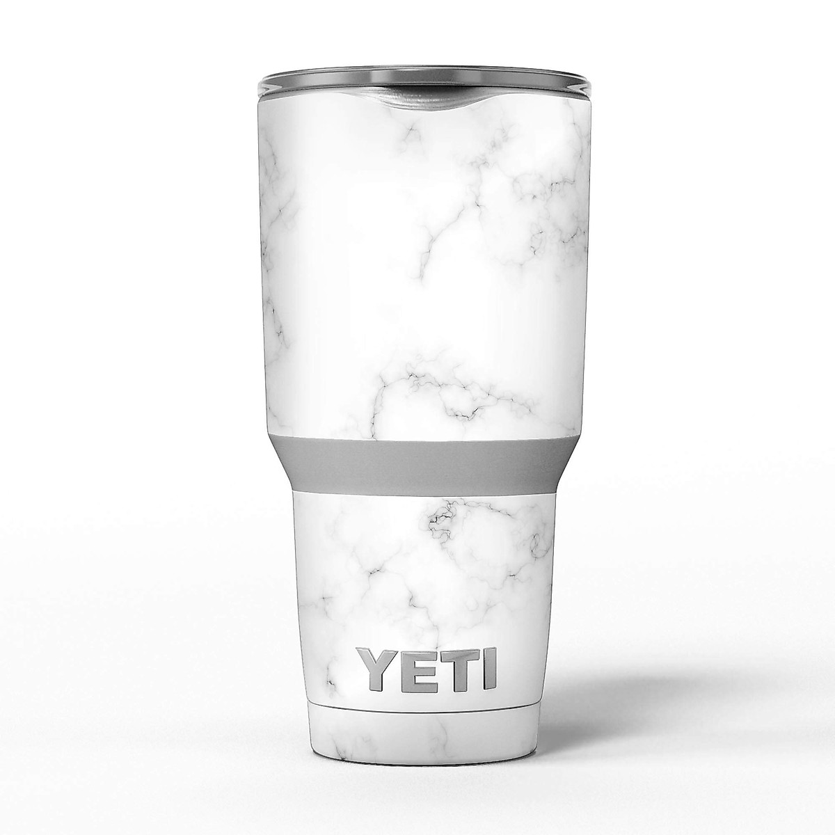 Design Skinz Slate Marble Surface V55 - Skin Decal Vinyl Wrap Kit Compatible with The Yeti Rambler Cooler Tumbler Cups