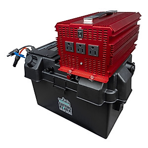 DIY Solar Generator Battery Box: Fully Assembled, Modular and Expandable with up to 3000W Output and 3.6kWh Battery Capacity (1000W Pure Sine)