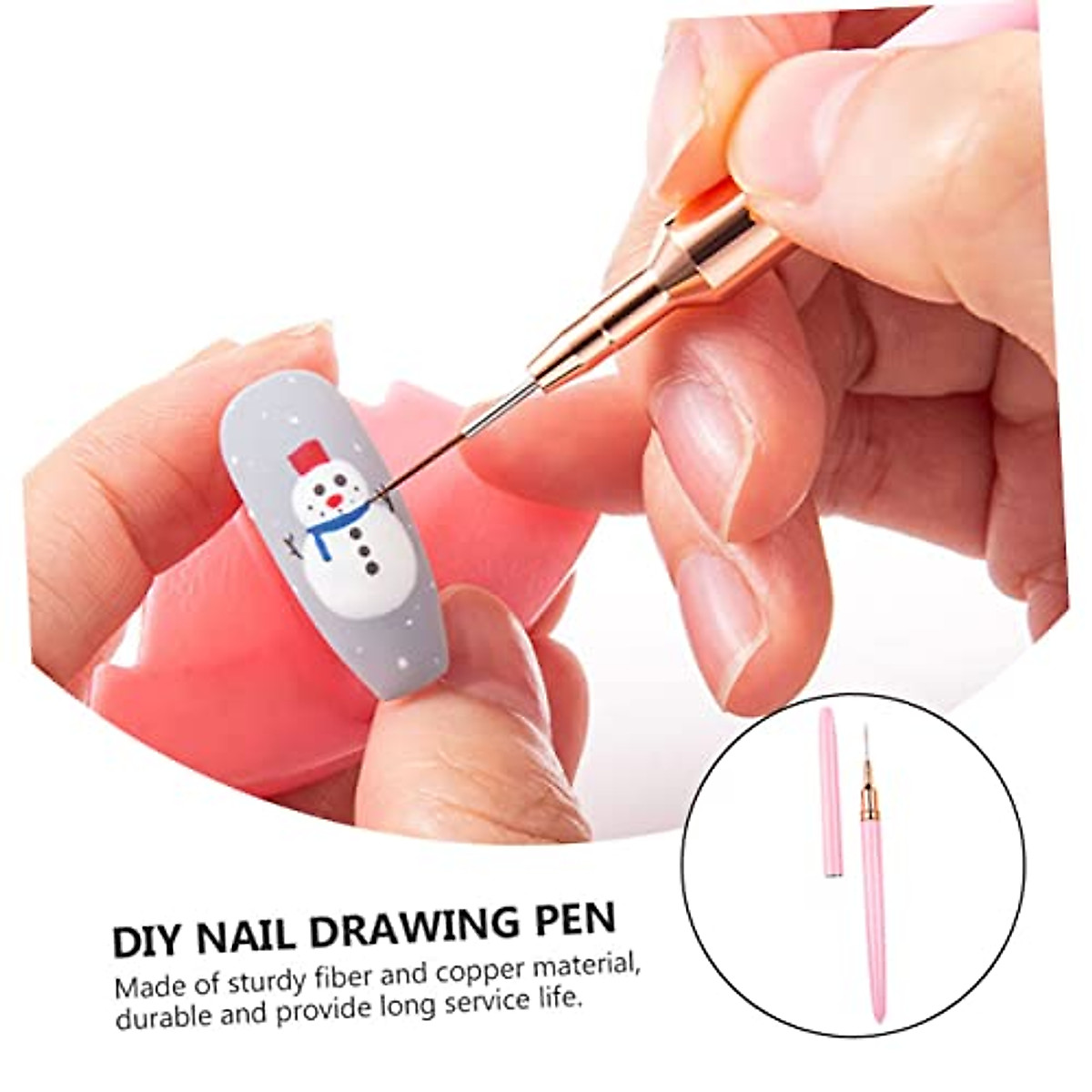 FRCOLOR Nail art drawing pen nail gel brochas para uñas acrilicas pedicure tools Nail art brushes Nail brushes Acrylic nail brush nail painting tools pen nail art brush for nails the brush