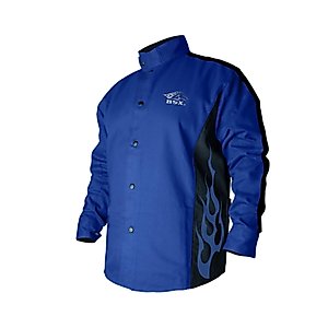 Black Stallion unisex adult Long Sleeve REvco BSX Mens welding jacket coat 3XL, Royal Blue,blue, 3X-Large US