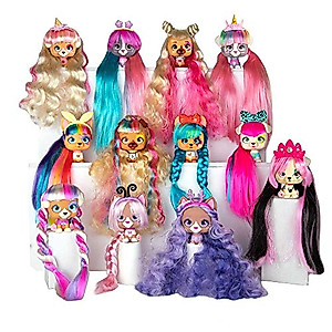 IMC Toys VIP Pets - Surprise Hair Reveal Doll - Series 1 Mousse Bottle - 2 Pack