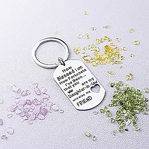 Iweca Valentine's Day Gifts for Womens Mens Teens Stocking Stuffers for Teen Girls Boys Teenage Women Men Adults Stockings Stuffer Daughter-in-Law Keychain Wedding Gift Appreciation Gift Daughter