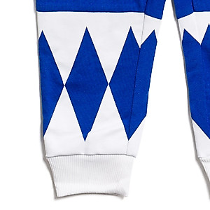 Power Rangers Blue Ranger Toddler Boys Zip Up Coverall 3T