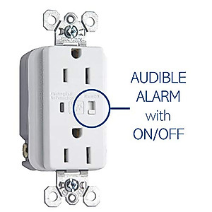 Legrand - OnQ Duplex Outlet Kit Provides Power and Surge Protection to Networking, Power Outlet Kit with Recessed Outlet Compatible with Standard Knockouts, Recessed Power Outlet, 36456902V1