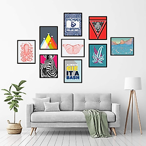 Wee Blue Coo Painting Drawing Taoist Philosophy Yin Yang Black White Affiche Unframed Wall Art Print Poster Home Decor Premium