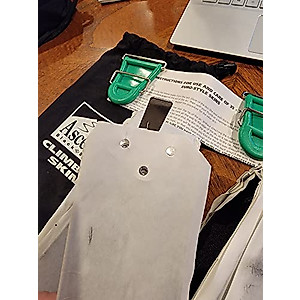 Black Diamond Equipment – Ascension Clipfix TTP Euro-Style Nylon Backcountry Climbing Ski Skins - 60mm - Black - 6cm x 210cm