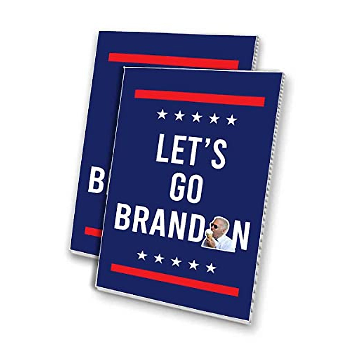 Let's Go Brandon (24" x 36") 4Mm Corrugated Plastic Panel, Graphics Applied to 1 Side (Pk of 2) | Trump, Biden, Political, MAGA, Republican, FJB