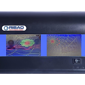 Ribao SLD-16 Bill Detector with UV and Watermark Counterfeit Detection, Money Checker, ID Card/Passport Identification and verification, Business and Office use