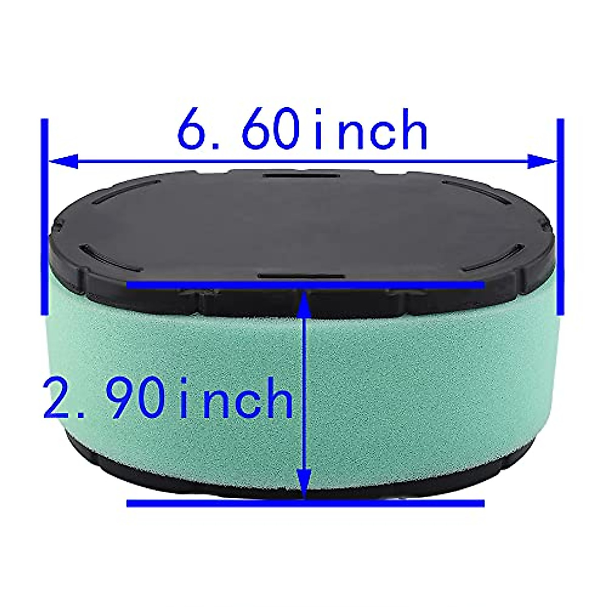 Milttor 2 Packs 16-083-04-S 16-083-05-S Air Filter Fit ZT710-ZT740 KT715-KT745 19HP-26HP Combo Lawn Mower Bad Boy 063-5003-00 16 083 04-S 1688304 for kohler 7000 series Air Filter