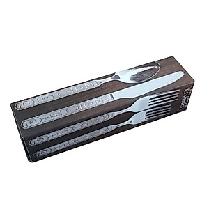 Ranch Brands Stainless Silverware Set (20 piece) by Cowboy Living