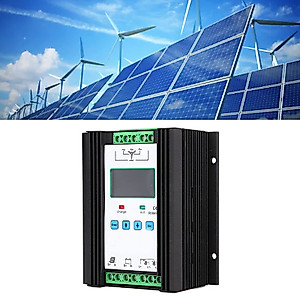 Wind Solar Hybrid Controller , Solar Hybrid Controller Solar Controller Digital Intelligent Control Wind Solar Regulator 12V 24V 600W
