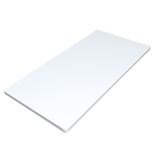 FLEXISPOT Whole Piece 55"x28" Desktop 1" Thickness Height Adjustable Desk Rectangular Tabletop White Board (55INCH White Top)