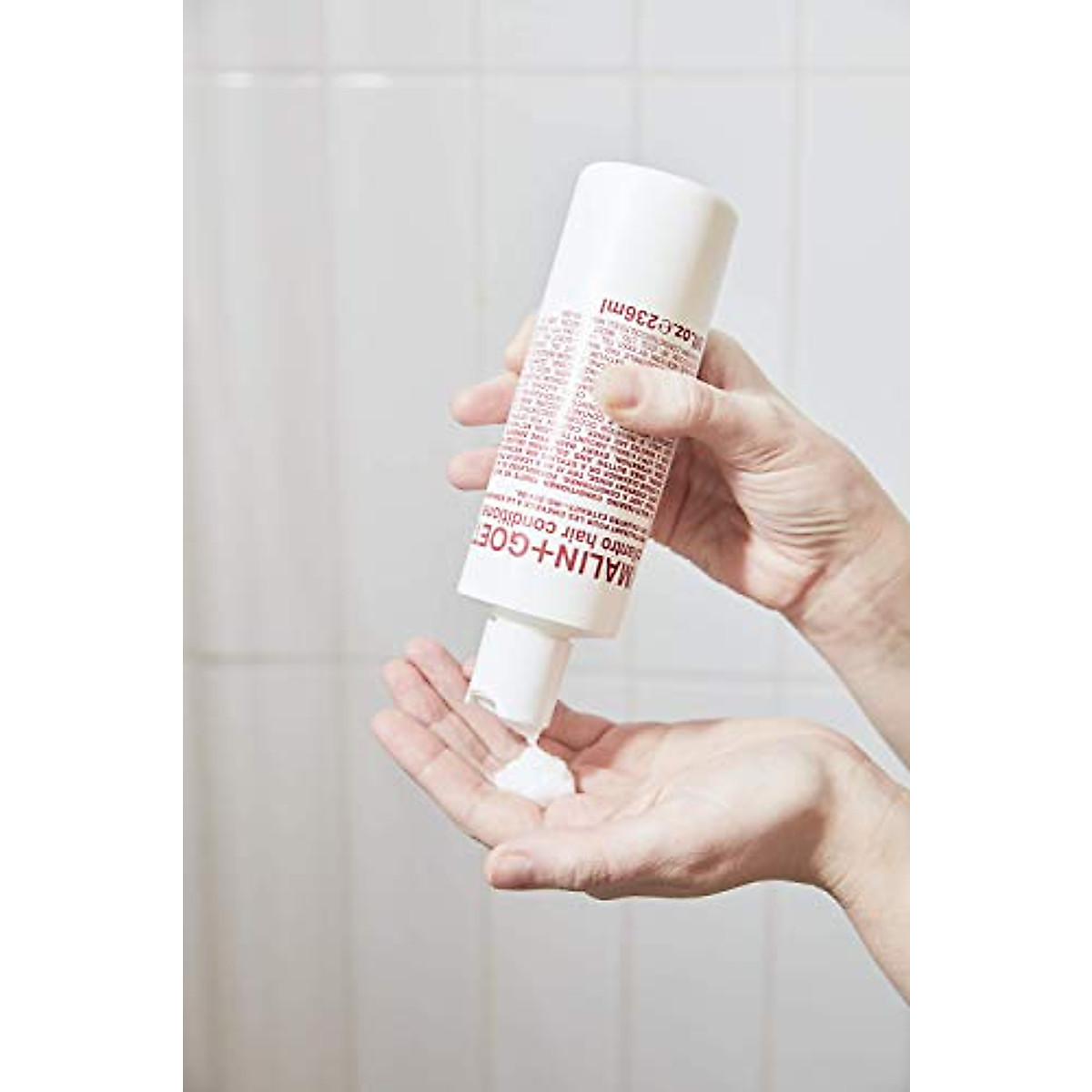 Malin + Goetz cilantro conditioner 16 fl. oz. – men & women residue-free scalp treatment vegan & cruelty-free tames frizz for all hair types conditions detangles balances pH & hydrates