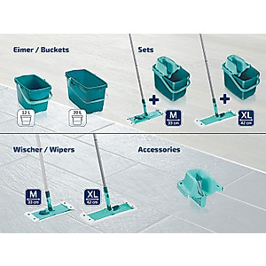 Leifheit 55356 Combi Flat Mop/Bucket and Wringer Set