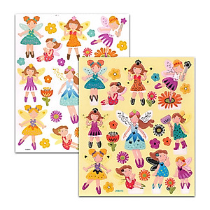 Barbie Mattel Nail Art Stickers Set for Girls, Kids - Bundle with 48 Barbie Stick On Nails for Birthday Supplies, Goodie Bags, and More, with Stickers and Temporary Tattoos (Barbie Gifts)