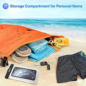 ProCase Swim Buoy Backpack Bundle with 2 Pack JOTO Universal Waterproof Pouch