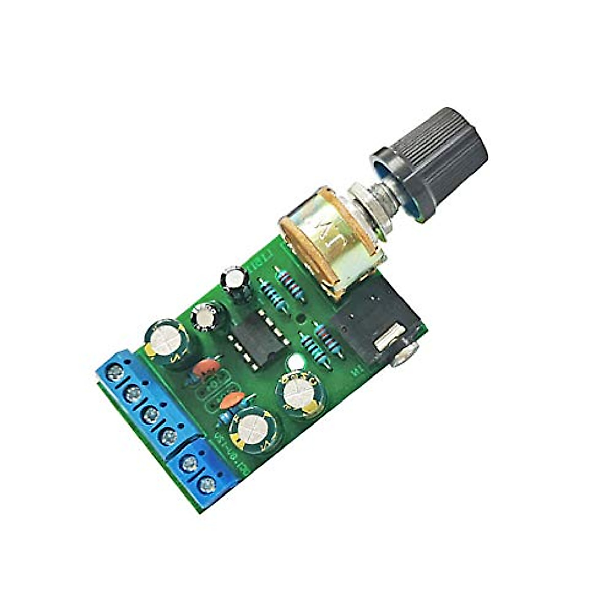 Ximimark DC 1.8-12V TDA2822M Audio Amplifier Board 2.0 Channel Stereo Amp 3.5mm AUX Audio Amplifier Module 2Pcs