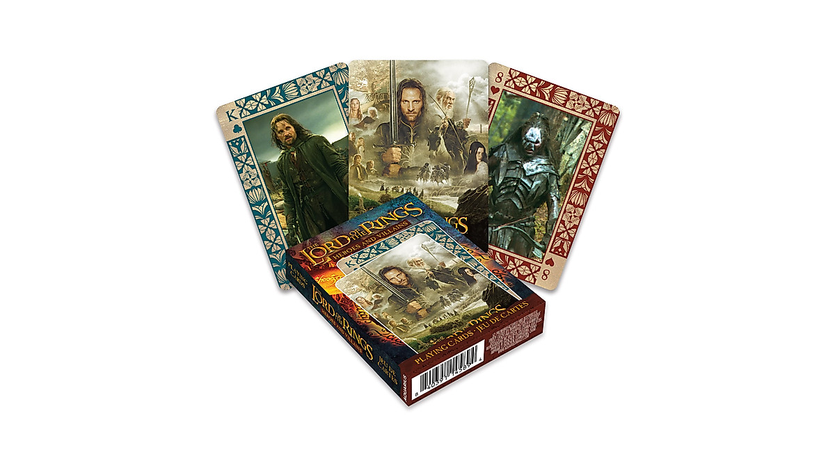 LOTR Playing Cards - Heroes & Villains Themed Deck
