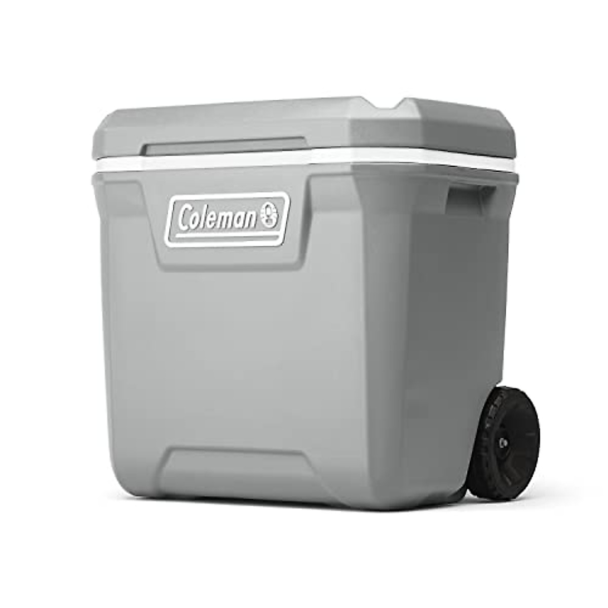Coleman Classic Series Insulated Portable Wheeled Cooler, Leak-Resistant Outdoor Hard Cooler Keeps Ice up to 5 Days, 65-Quart