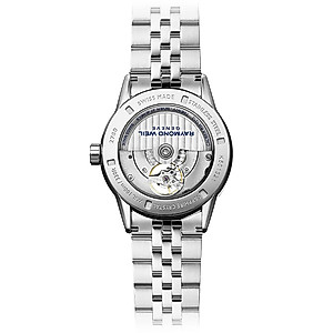 RAYMOND WEIL Freelancer Men's Automatic Watch, Calibre RW1212, Visible Balance Wheel, Green Dial with Indexes, Stainless Steel Bracelet, 42.5 mm (Model: 2780-ST-52001)