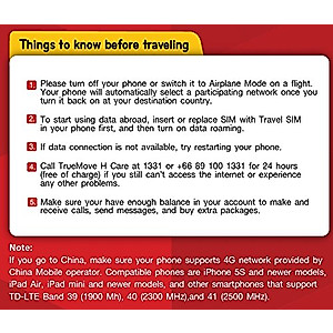 Travel Asia SIM (Silver) 6 GB Non-stop internet for 10 days; Australia, South Korea, Myanmar, Malaysia, Singapore, Japan, China, Taiwan, HK and etc