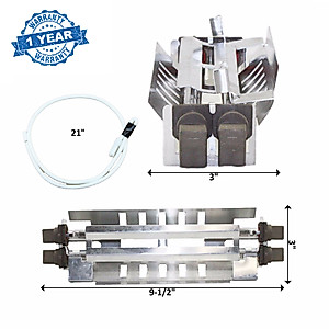 Supplying Demand WR51X10101 WR51X10097 Refrigerator Defrost Heater Assembly Replacement Kit
