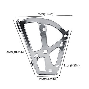 BROLEO Shoe Rack For Door Hanging, Shoe Rack With Doors, Enclosed Shoe Rack, Sturdy Shoe Rack For Doors Wall Shoe Cabinet For Shoes Rack For Shelf (2 Tier)