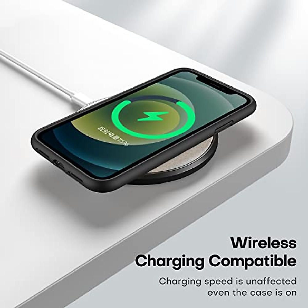 CellEver Ultra Durable Silicone Case for iPhone 11 Military Grade Drop Protection [3 Layers & Double Coated] [Slim Fit] Shockproof Lightweight Cover with Soft Microfiber Lining 6.1 Inch, Black