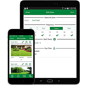 Rain Bird ARC8 App-Based Indoor/Outdoor Smart Irrigation WiFi Timer/Controller, 8-Zone/Station, EPA WaterSense Certified, Compatible with Alexa