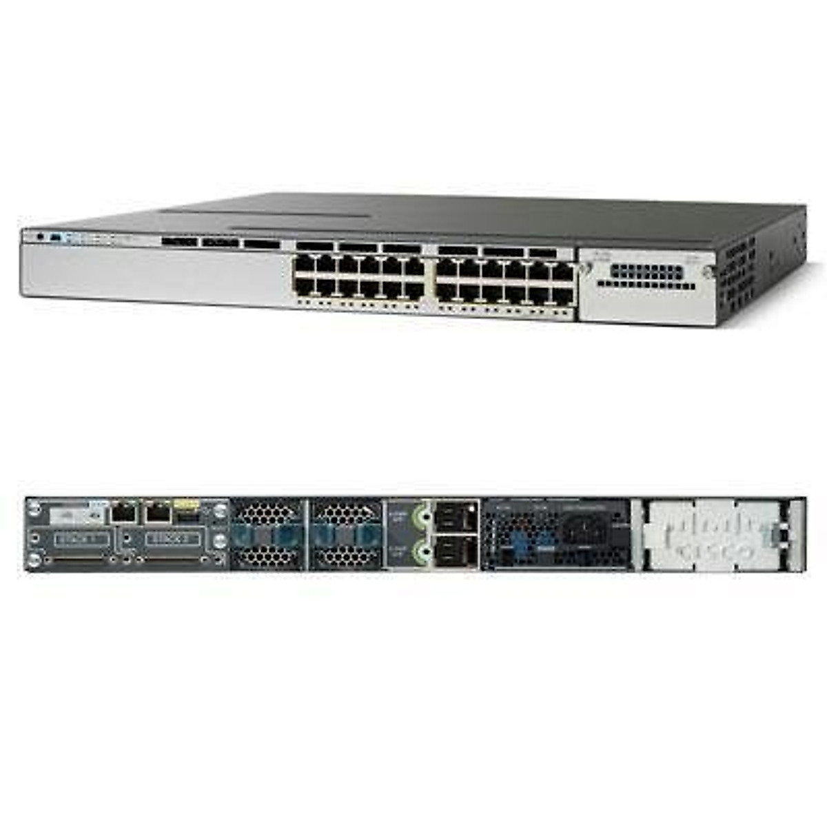 Cisco WS-C3750X-24P-L Catalyst 3750X 24 Port PoE LAN (Certified Refurbished)