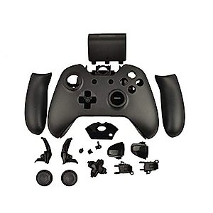 OSTENT Replacement Case Shell & Buttons Kit for Microsoft Xbox One Wireless Controller - Color Black