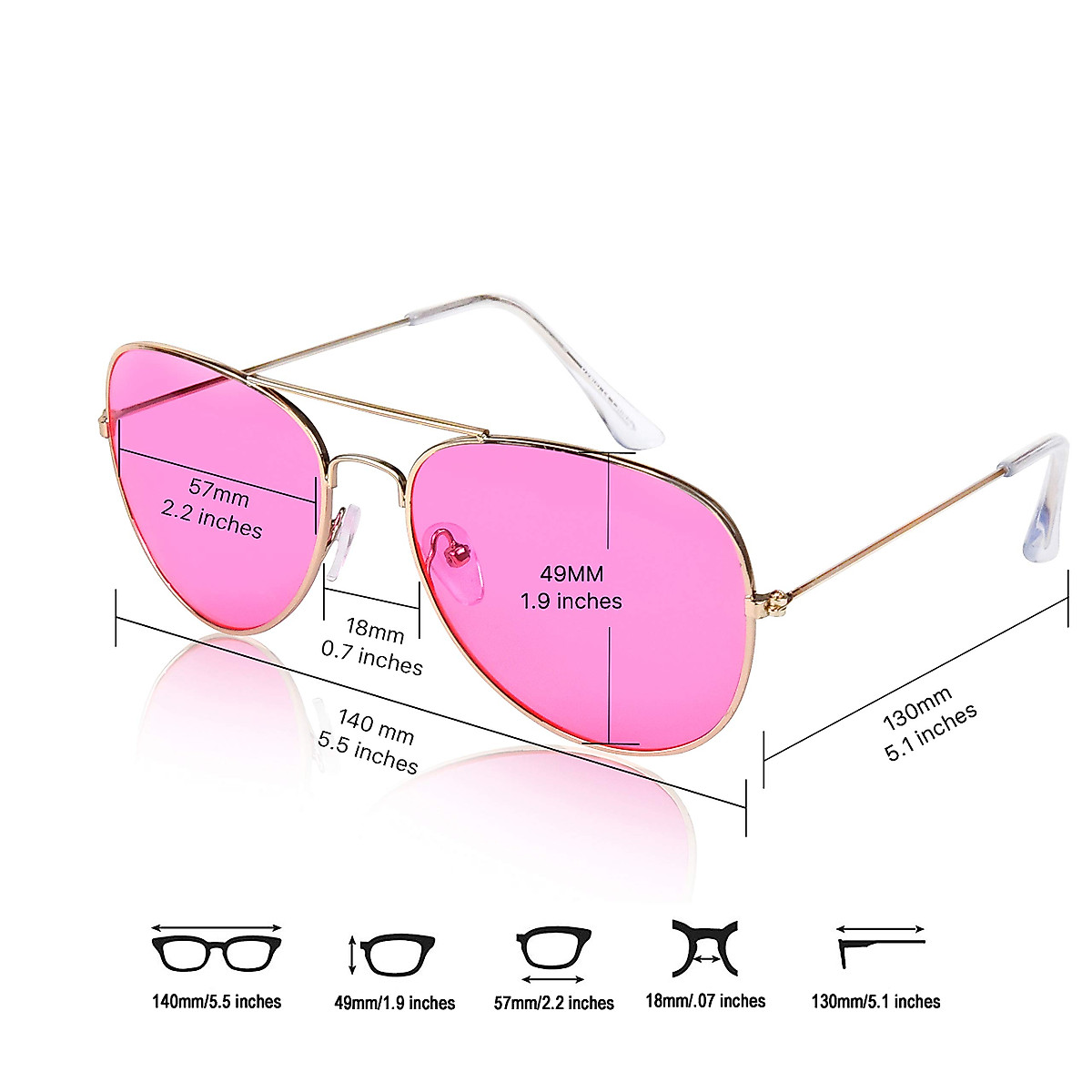 Woman’s Womens Police Fashion Sunglasses Cool Gold Red Accessories Women Baddie