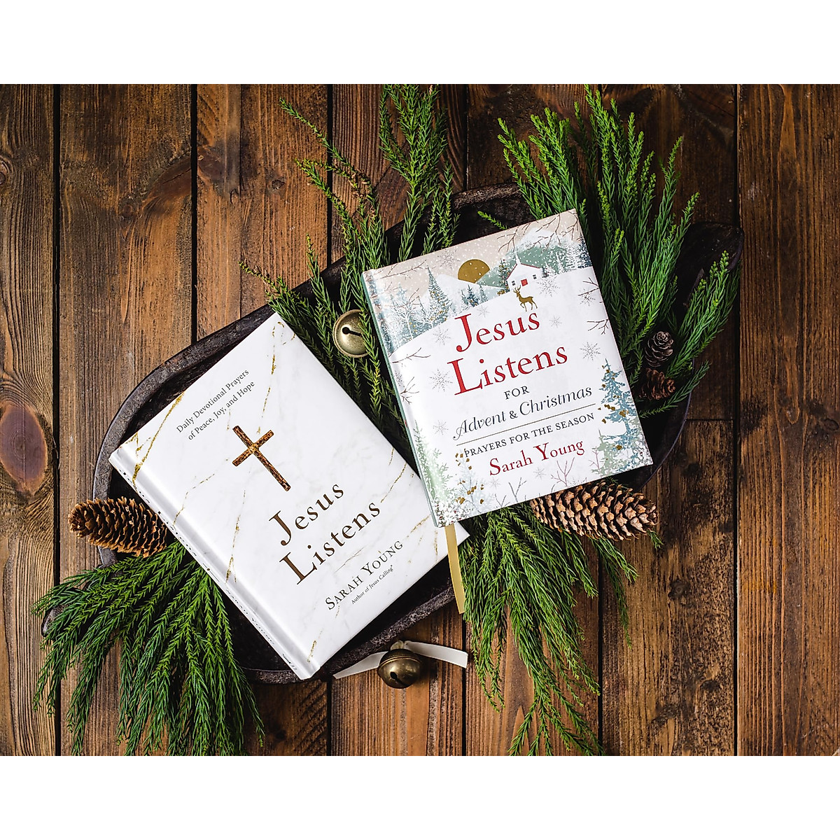 Jesus Listens--for Advent and Christmas, Padded Hardcover, with Full Scriptures: Prayers for the Season