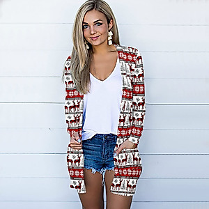 Black Knit Cardigan for Women Womens Sweaters Cardigan Leopard Print Cardigan for Women Womens Short Sleeve Sweaters Amazon Coupons and Promo Codes Womens Summer Tops Clearance Todays Womens Fashion